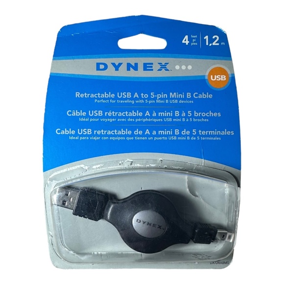 Dynex | Computers, Laptops & Parts | Dynex Dxurabm5 Retractable Usb A ...